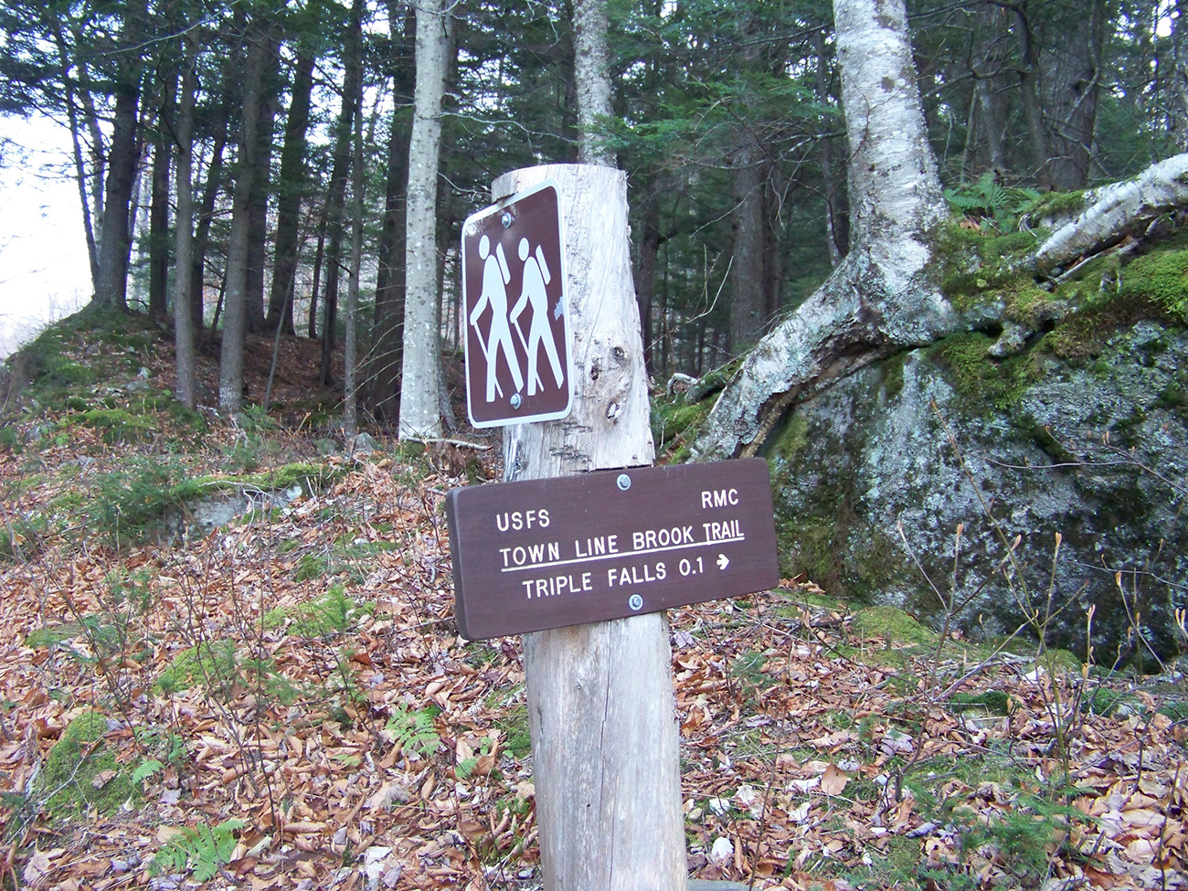 Triple Falls Gorham, NH NH - Waterfalls