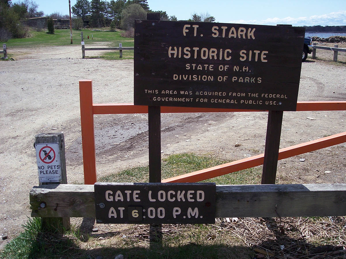 Fort Stark Historic Site NH - Attractions for People With Disabilities