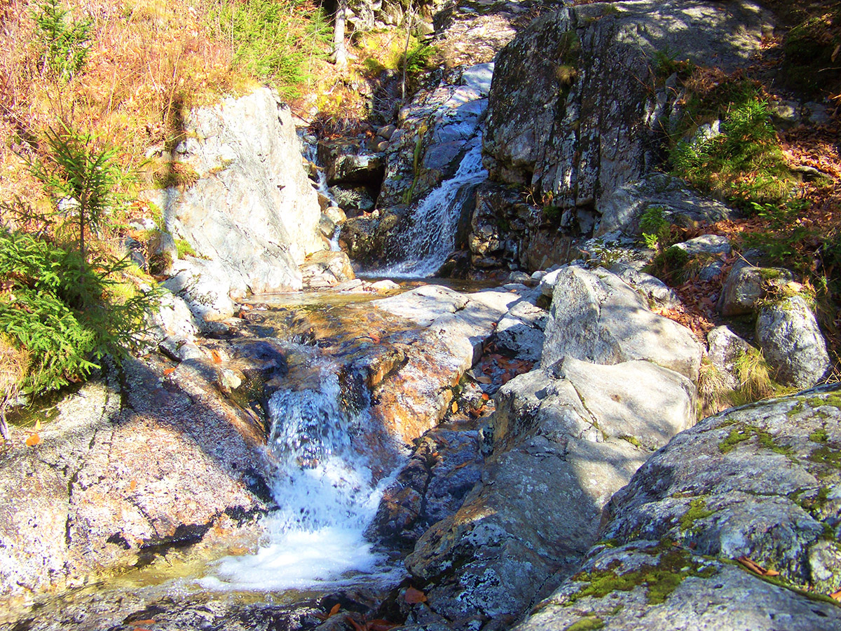 Flume Cascade Hart’s Location NH NH - Meditation Spots
