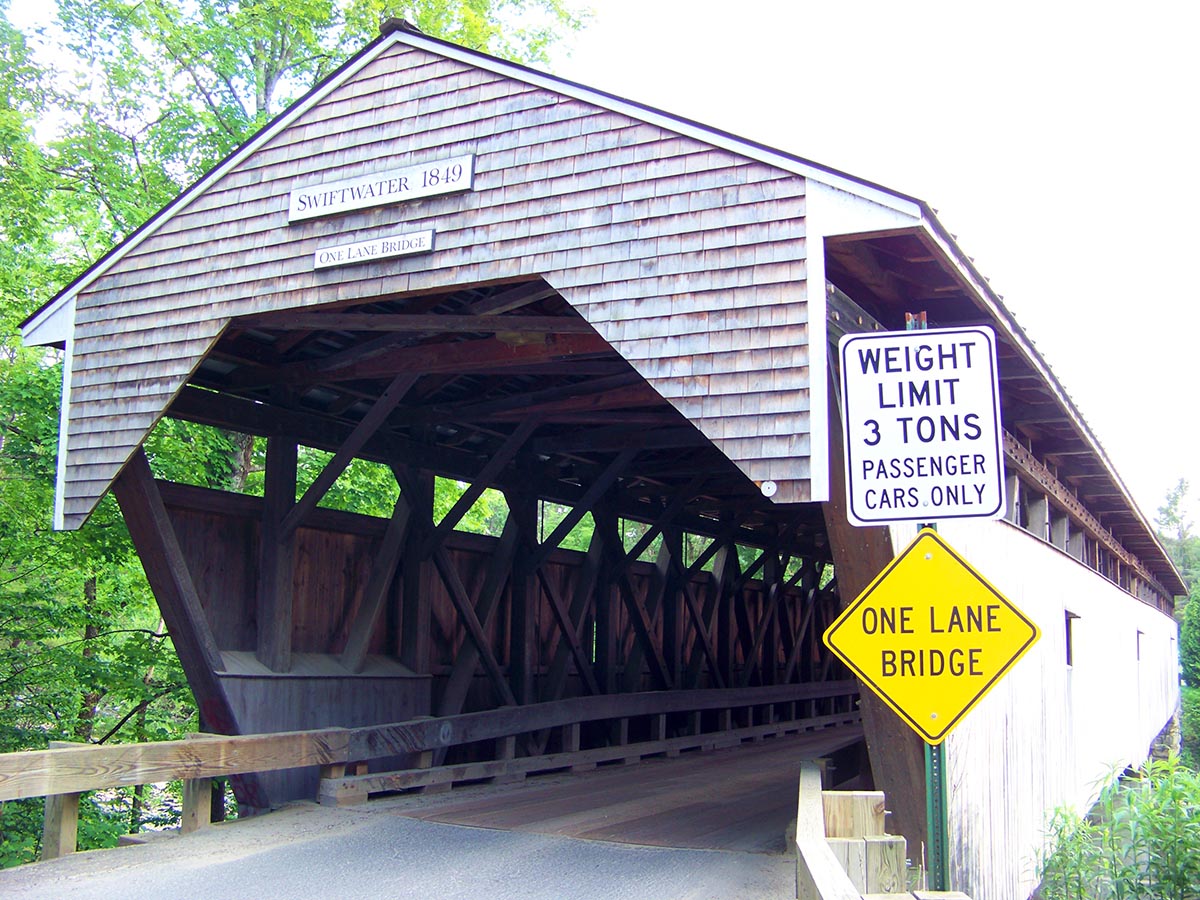 Swiftwater Covered Bridge Bath NH NH - Covered Bridges