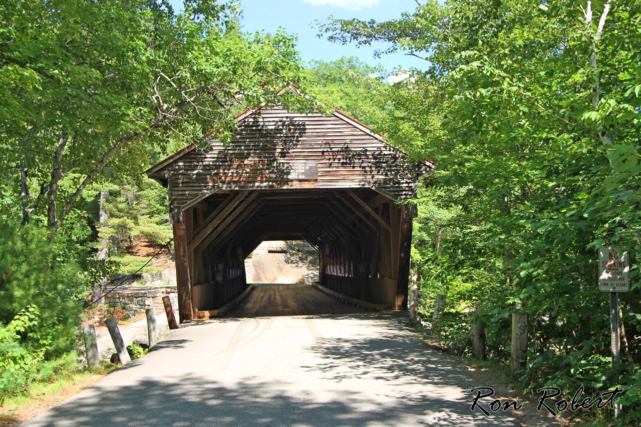 Albany Covered Bridge (Kancamagus Highway Region) NH - Covered Bridges